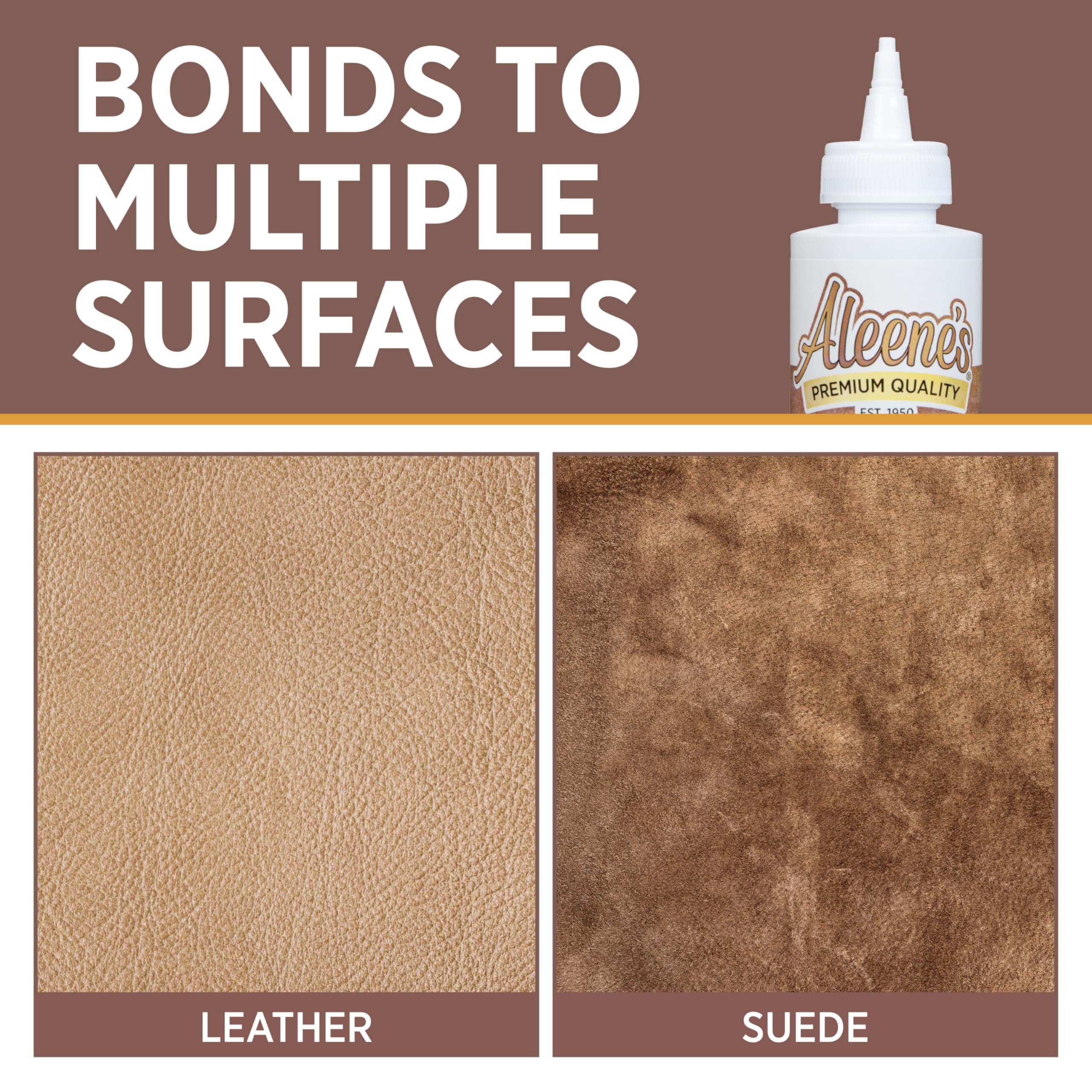 Aleene's15594 Leather & Suede Glue 4oz