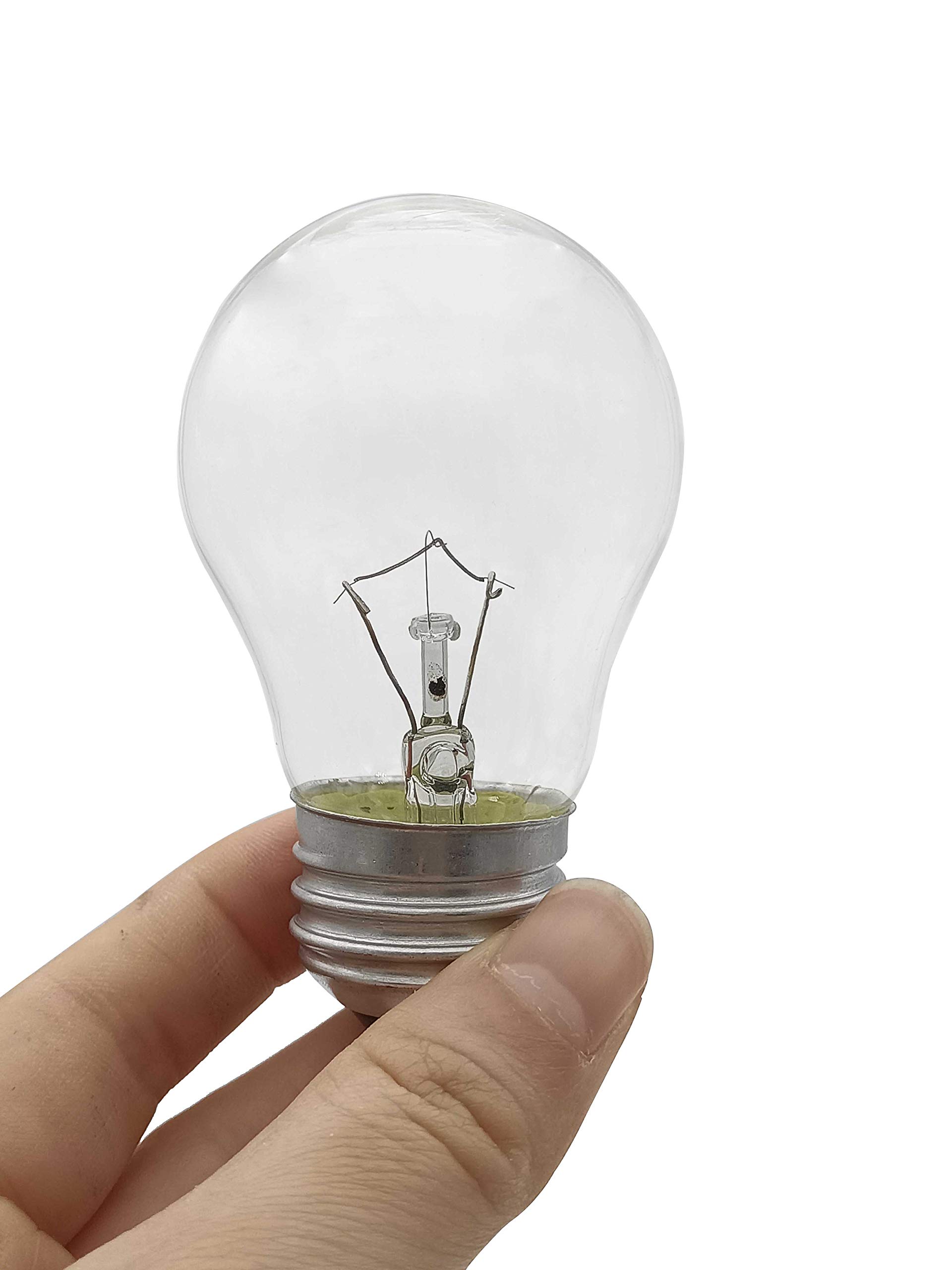 Oven Light Bulb 40 Watt Appliance Light Bulb, High Temperature 300 Degree Resistant Appliance Bulb for Oven, Stove, Refrigerator, Microwave E26 Medium Base, A15 (2-Pack)