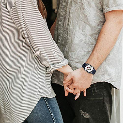 SVISVIPA Sport Bands Compatible for Apple Watch Bands 42mm 44mm 45mm 49mm,Breathable Soft Silicone Sport Women Men Replacement Strap Compatible with iWatch Ultra & SE & Series 8/7/6/5/4/3/2/1,Midnightblue Black
