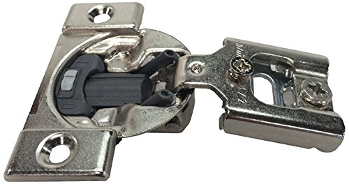 Blum 38N355BE08x15S Compact Soft-Close 1/2'' Overlay Blumotion Hinge, Nickel Finish (Pack of 15)