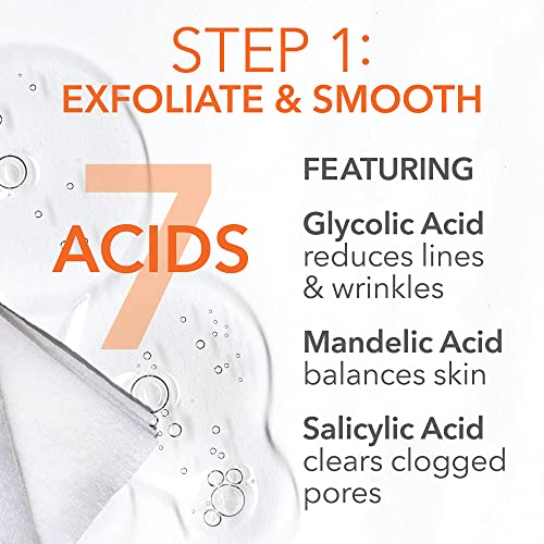 Dr. Dennis Gross Alpha Beta Extra Strength Daily Peel: for Oily Skin, Uneven Tone or Texture, Wrinkles or Enlarged Pores (5 Treatments)