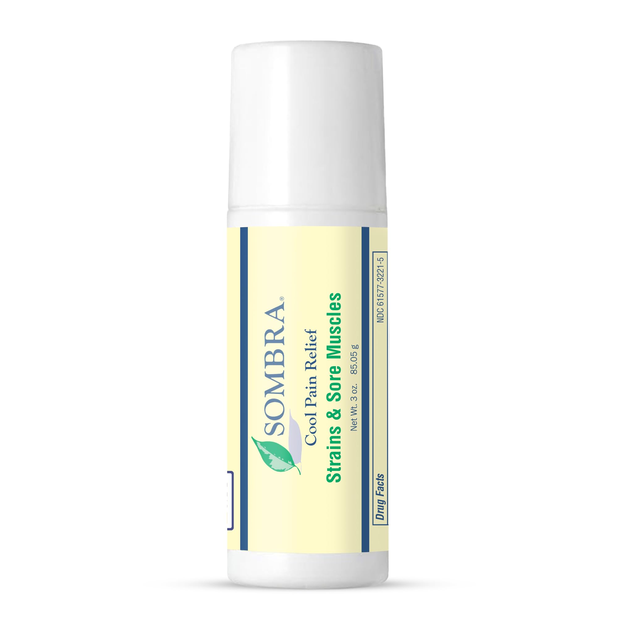 Sombra Cool Pain Relief Gel Roll On 85.05 g / 3 oz