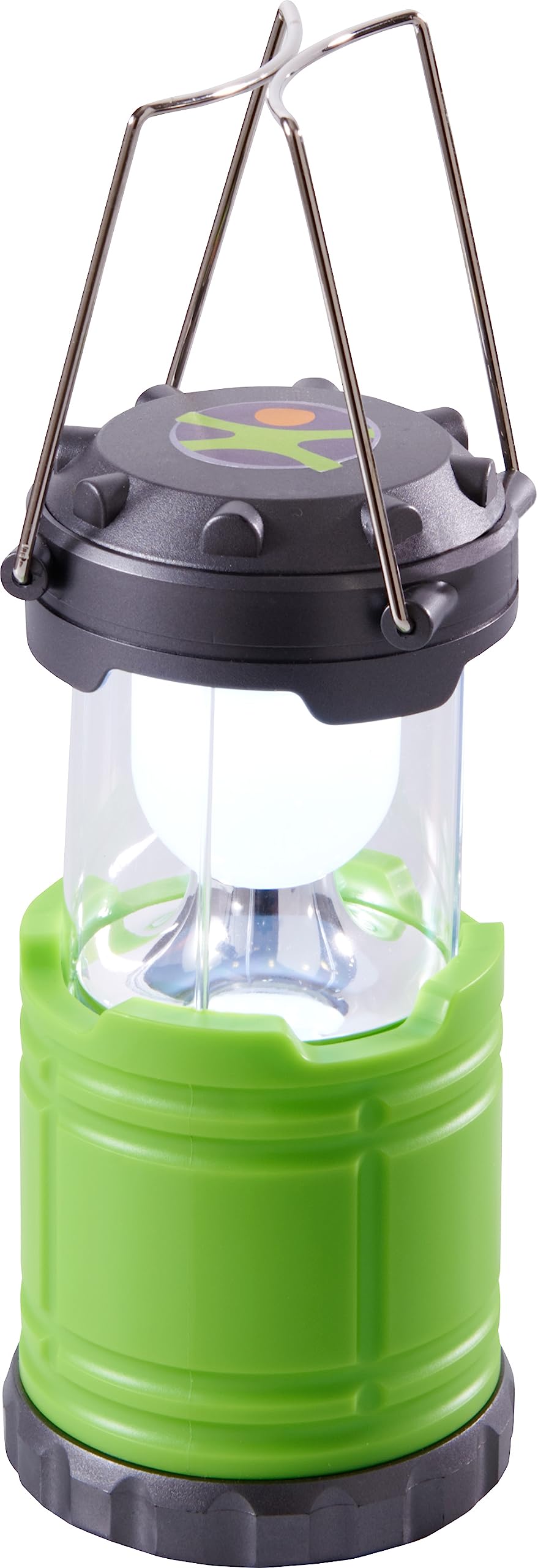 HABA Terra Kids Camping Lantern with Sturdy Handles for Carrying & Hanging and Handy Storage Compartment