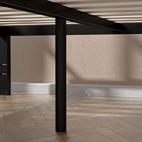 ZINUS Lorrick Metal Platform Bed Frame / Mattress Foundation / Easy, Bolt Free Assembly, Queen
