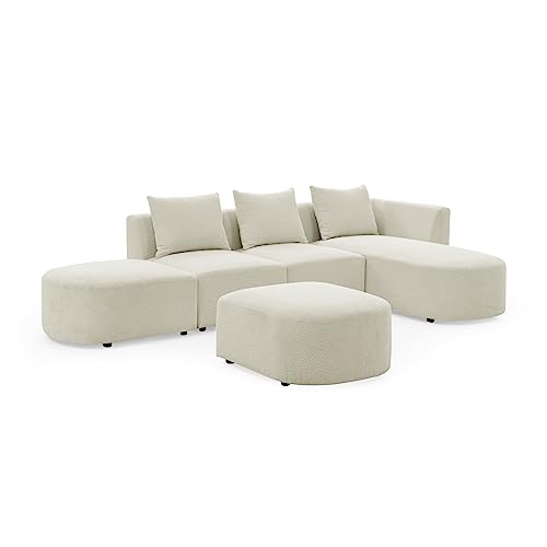 FANYE Oversized Living Room Accent Chair Luxury Wider Seater Armchair