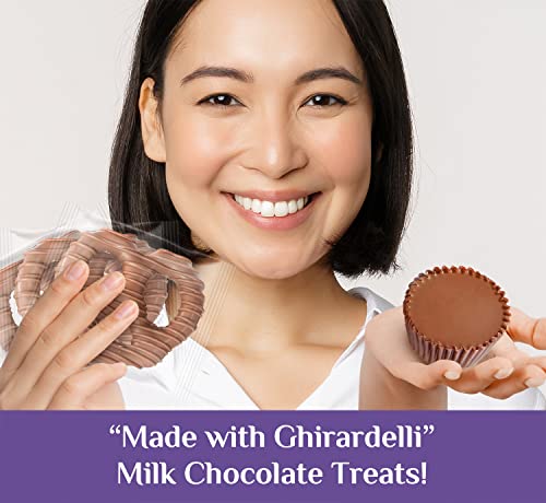 Ghirardelli Chocolate Grand Dessert Gift Basket by A Gift Inside, 1 Count, 3 pounds