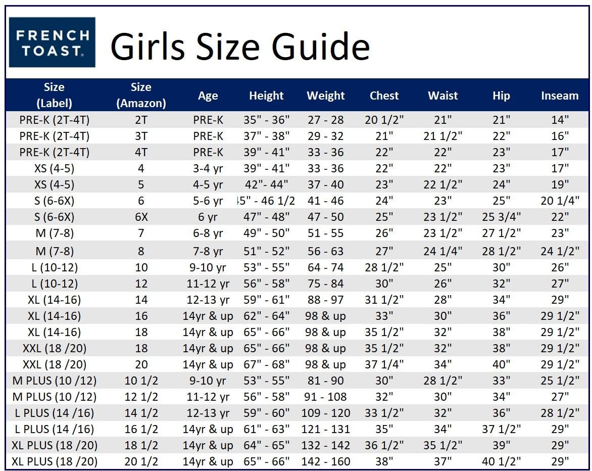 French Toast girls Pull-on Kick Pleat Scooter Skirt, Navy, 6 US