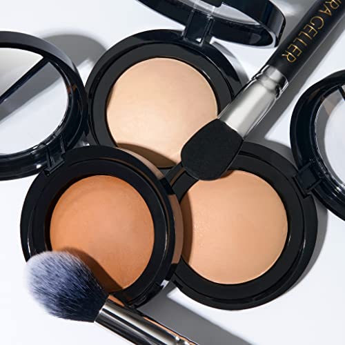 LAURA GELLER Baked Blurring + Setting Powder, Translucent Makeup Setting Powder For Soft-Focus Finish, Minimize Fine Lines and Pores, Porcelain/Fair