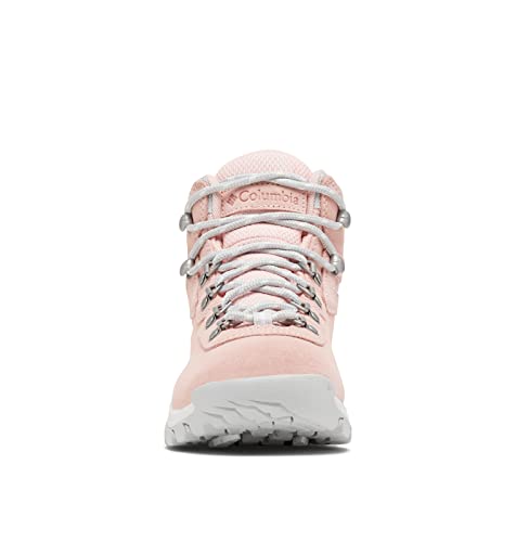 Columbia Women's Newton Ridge Plus Waterproof Amped, Vintage Pink/Nimbus Grey, 10