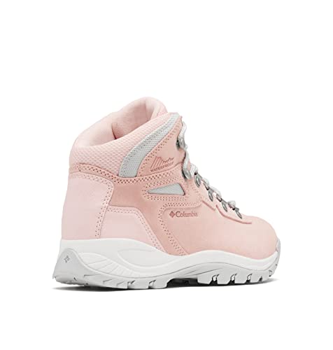 Columbia Women's Newton Ridge Plus Waterproof Amped, Vintage Pink/Nimbus Grey, 10