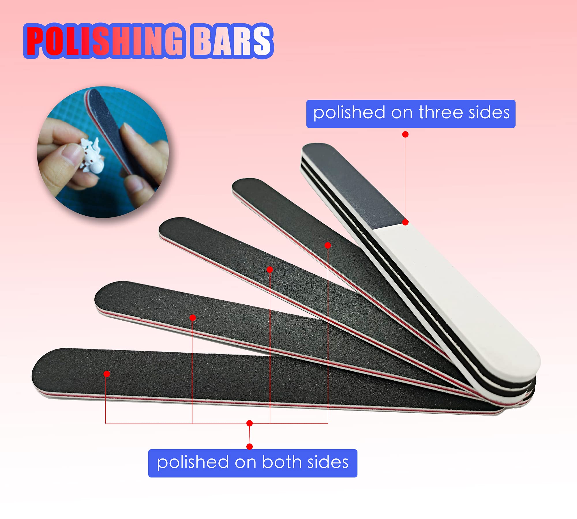 HOPLEX Model Tools Kit 20 in 1 Adults Hobby Building Tools Set Basic Tools with Nippers Tweezers Needle Files Polishing Bars for Car Airplane Model Building Repairing and Fixing