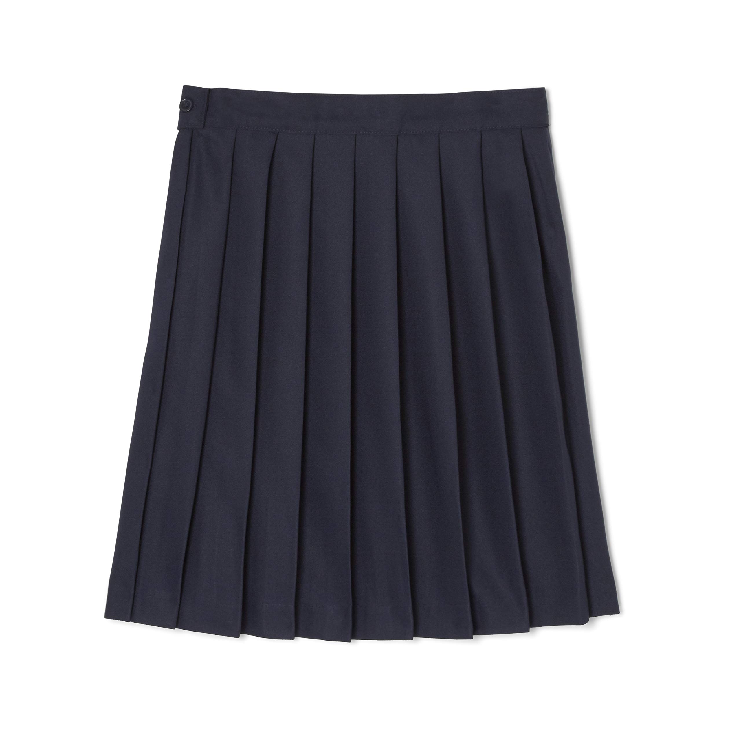 French Toast Big Girls' Pleated Skirt, Navy, 14