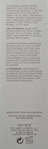 Laura Mercier Silk Creme Oil-free Photo Edition for WoMen, Foundation, Medium Ivory, 1 Ounce