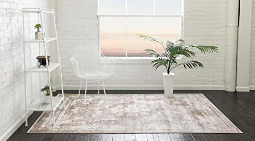 Unique Loom Sofia Collection Area Rug - Salle Garnier (8' x 10', Beige/ Ivory)