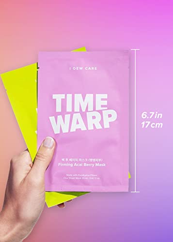 I DEW CARE Sheet Mask Pack - Let’s Get Sheet Faced | Mother's Day, 14-Day Intense Skincare Makeover with Collagen, Tea Tree Oil, Eucalyptus, Lotus Flower, 14 Count