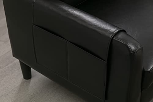 Eafurn 3 Seater Sectional Chaise Lounge and Storage,L Shaped Convertible Pull Out Bed,Comfy Velvet Upholstery Corner Sofa & Couches Button Tufted Living Room Furniture Sets, Black Soft 72.44"