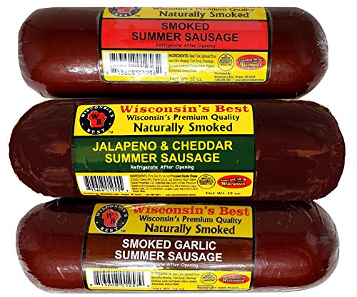 Wisconsin's Best & Wisconsin Cheese Company- Party Gift Basket - 100% Wisconsin Cheddar Cheese, Pepper Cheese, Sausage, Crackers, Pretzels & Mustard