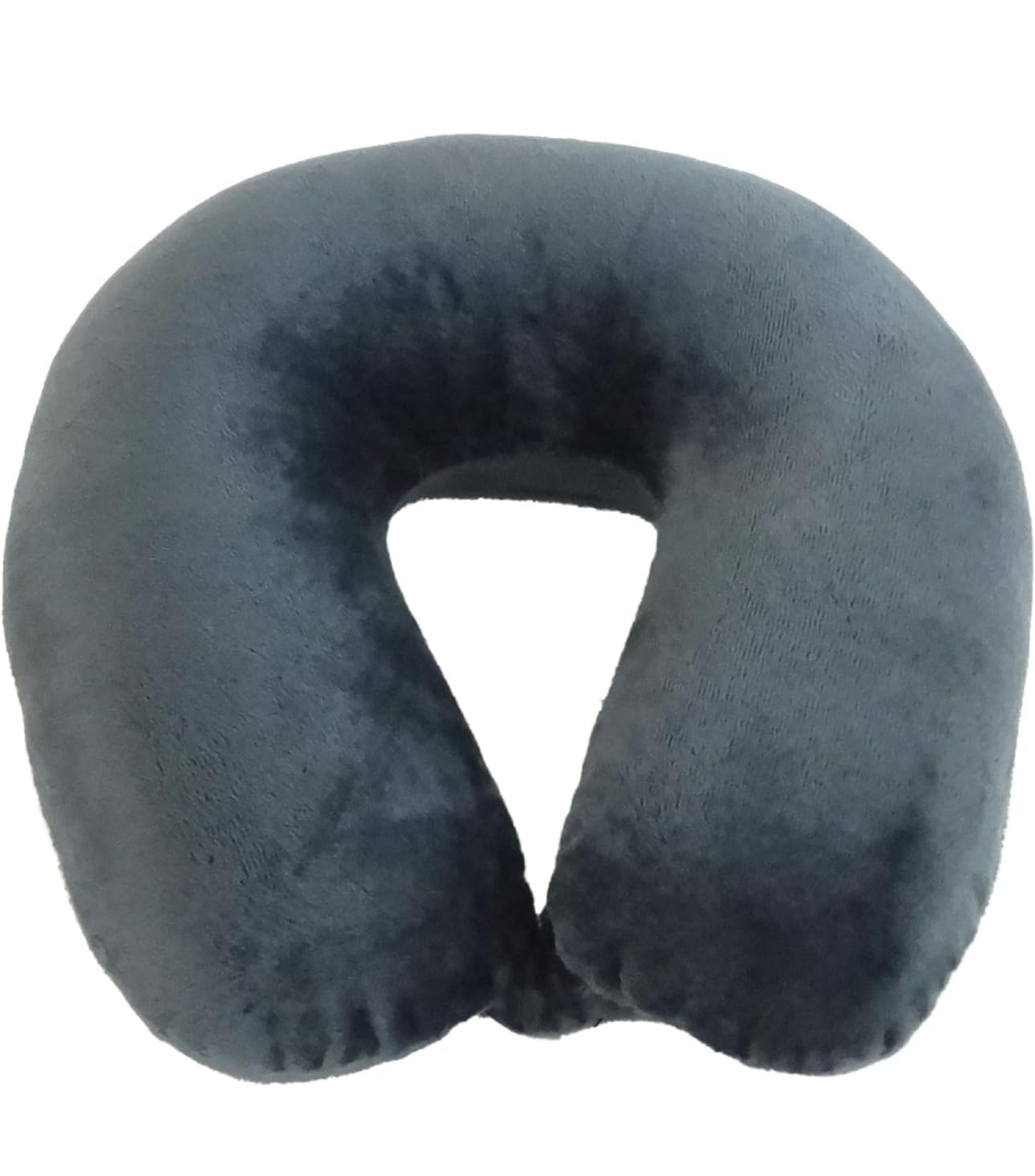 World's Best Feather Soft Microfiber Neck Pillow, Charcoal