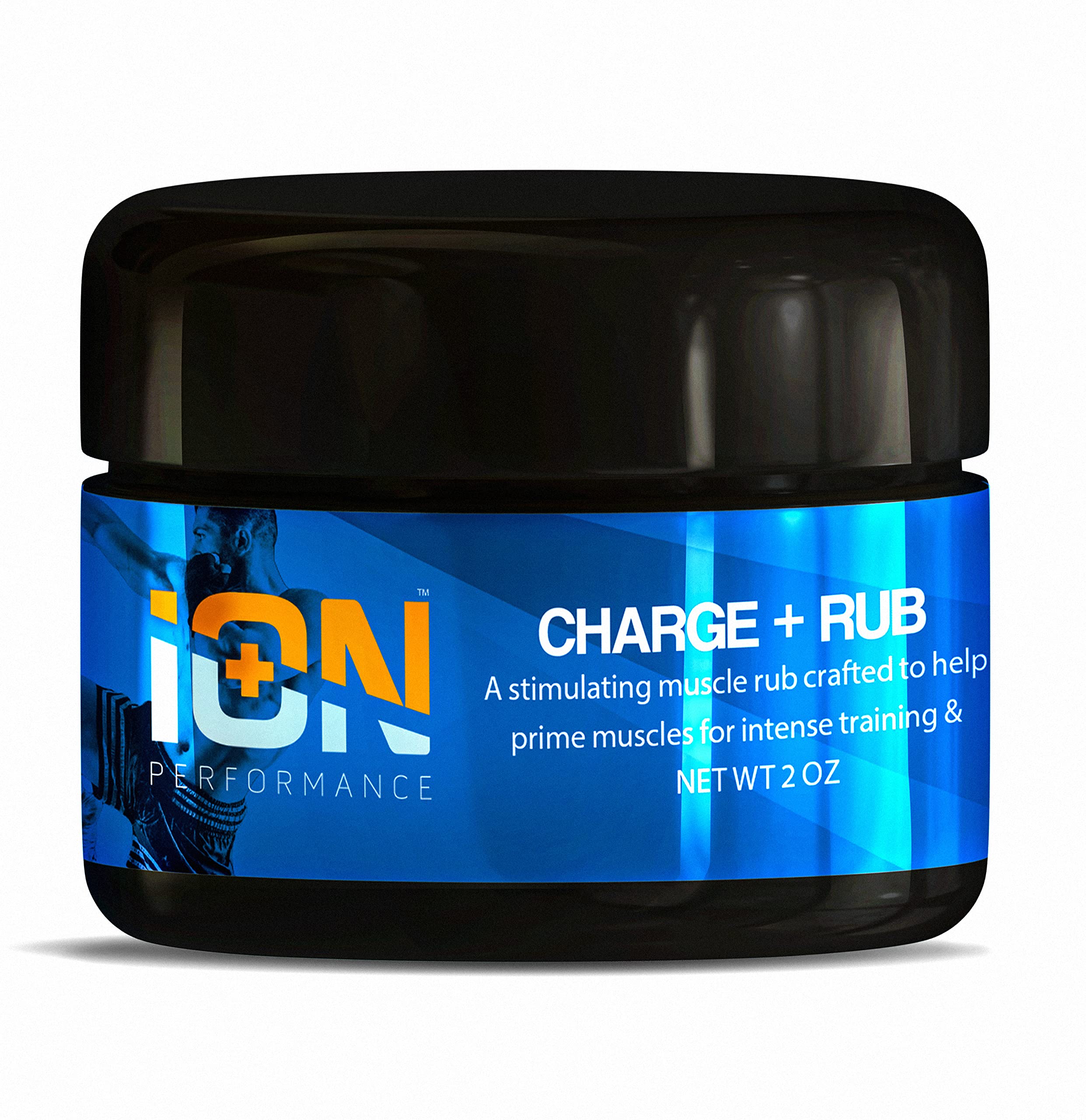 6 Ct. Case iON Performance Athlete Warmup Muscle Rub with Cayenne, Creatine, Shea Butter, Orange Essential Oil, Coconut Oil (MCT) Perfect for pre-Game Sport Muscle Massage. Better Than ICY Hot