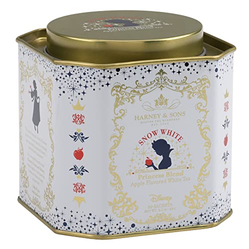 Harney & Sons Snow White Blend, Disney | 30 sachets Apple Flavored White Tea