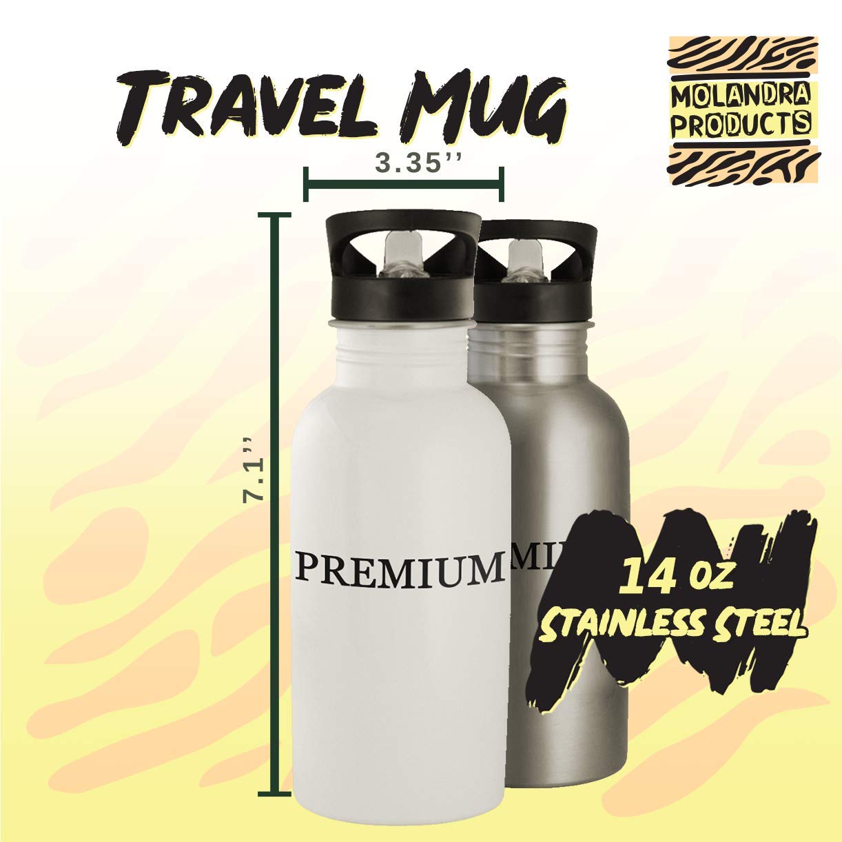 Of Course I'm Right! I'm A Standly! - 20oz Stainless Steel Water Bottle, Silver