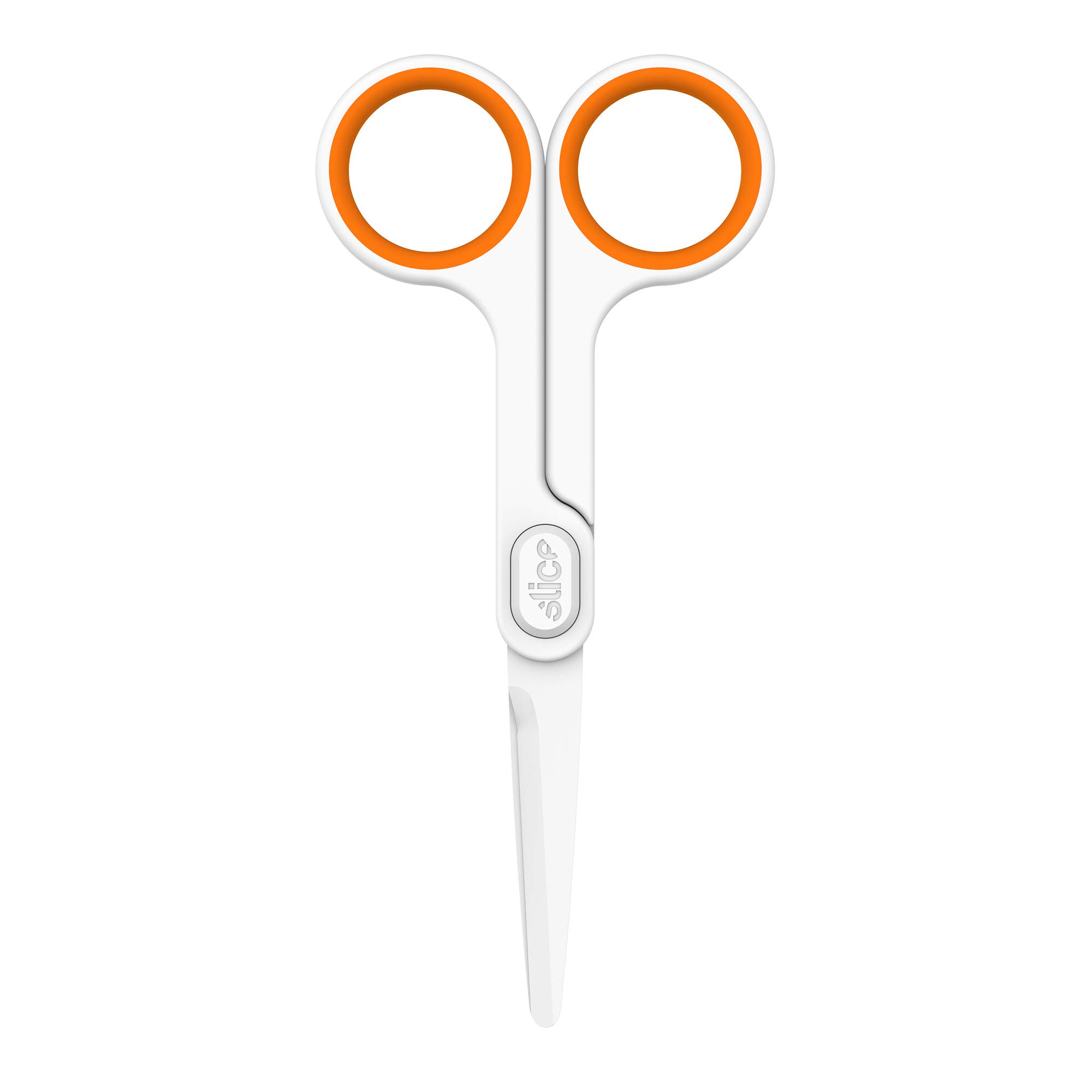Slice 10544 Ceramic Scissors, Never Rusts, Finger Friendly, Food Grade, BPA,1 Pack, Rounded Tip