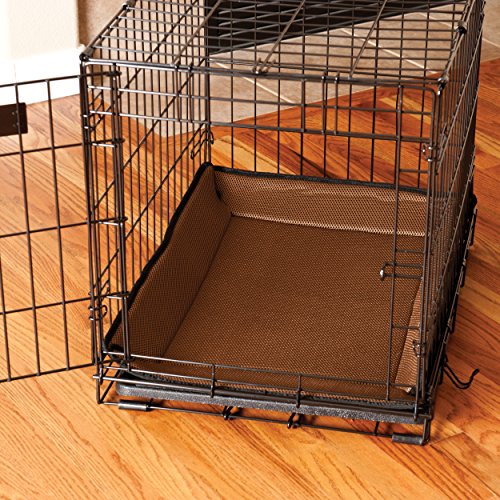 K&H Pet Products Odor-Control Crate Pad Large Mocha 25" x 37"
