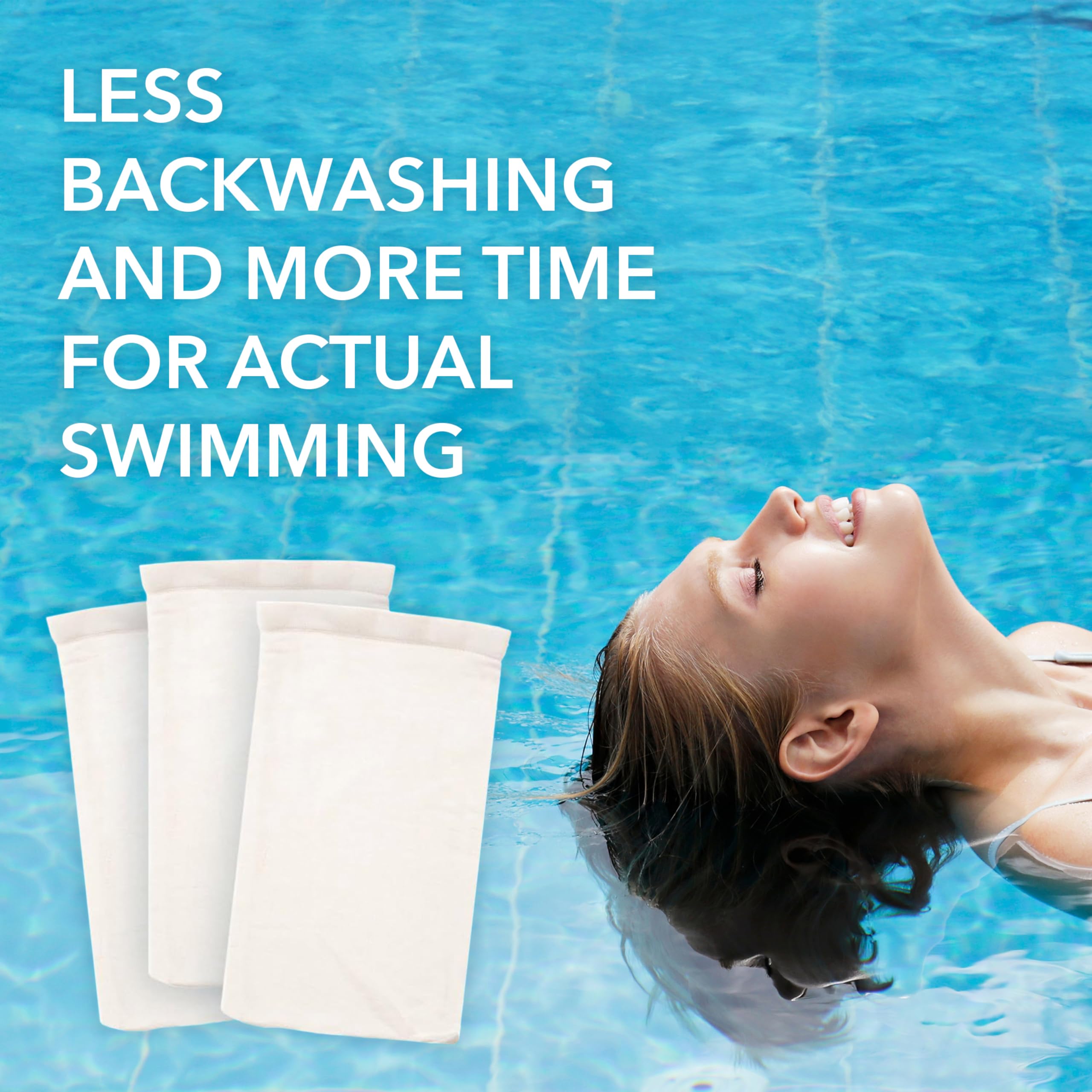 Impresa Products 20-Pack of Pool Skimmer Socks - Excellent Savers for Pool Filters, Baskets, and Skimmers - The Ideal Sock/Net/Saver to Protect Your Inground or Above Ground Pool