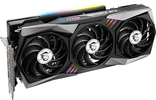 MSI Gaming GeForce RTX 3070 8GB GDRR6 256-Bit HDMI/DP Tri-Frozr 2 TORX Fan 4.0 Ampere Architecture RGB OC Graphics Card (RTX 3070 Gaming X Trio)