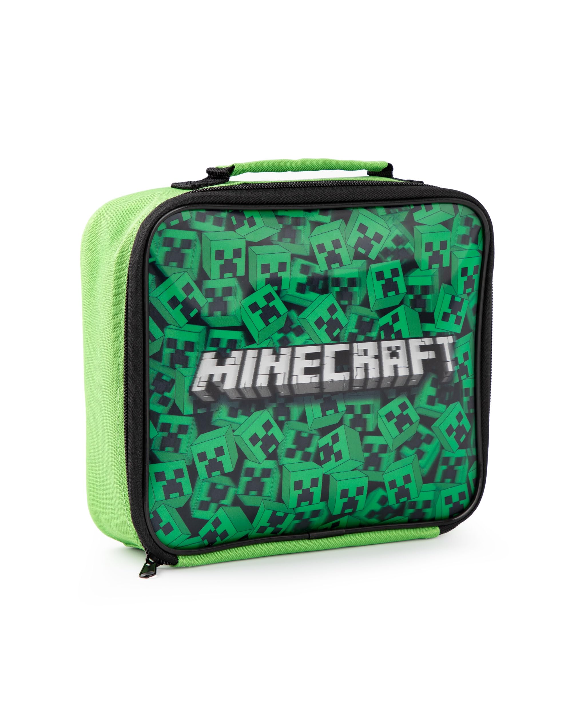 Minecraft Lunch Bag Set Creeper (Lunch Box, Water Bottle, Snack Pot)