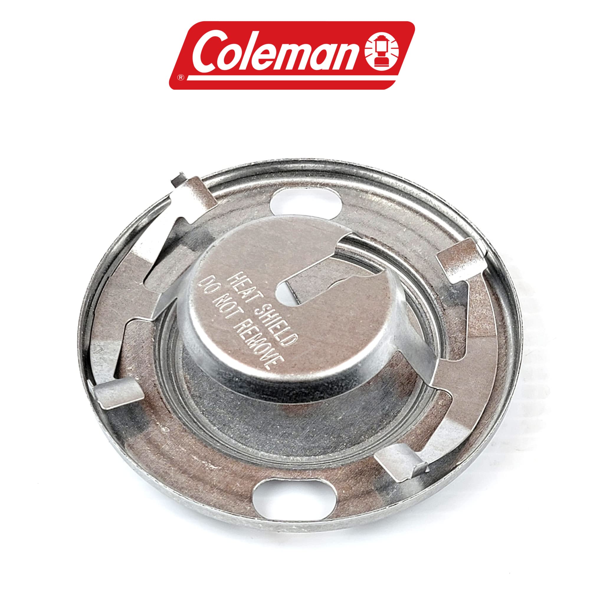 Coleman 288A5401 Heat Shield and Frame for 2-Mantle Liquid-Fueled Lanterns, Silver