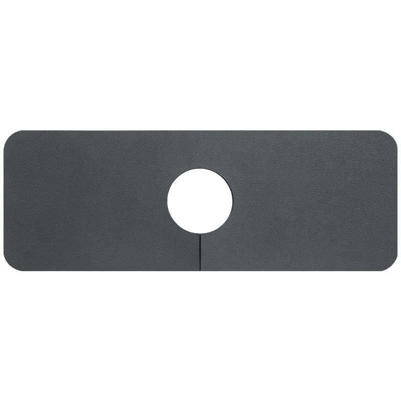 (2 PCS) KitchenGuard Sink Faucet drip Catcher mat | Absorbent Splash Behind Handle Guard Tray Rack | Kitchen Bathroom Dish Organizer Drying Counter top Protector, 15x5.5x0.2