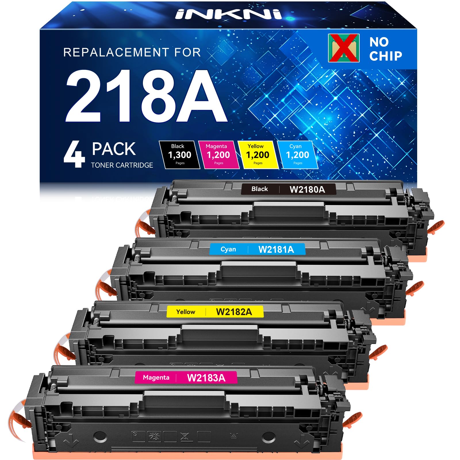 InkNI 240XL 241XL Remanufactured Ink Cartridge Replacement for Canon PG-240 XL CL-241 XL for MG3600 PIXMA TS5120 MG3620 MG3520 MX532 MX472 MX452 MG3220 MG2220 MG2120 MG3120 MG3122 (Black, Tri-Color)