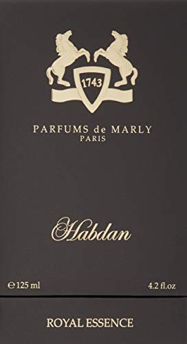 PARFUMS DE MARLY - Habdan - 4.2 Fl Oz - Eau De Parfum For Men - Top notes Incense, Saffron - Heart notes Apple, Agarwood, Rose - Base notes Amber, Maltol, Opoponax - 125ml