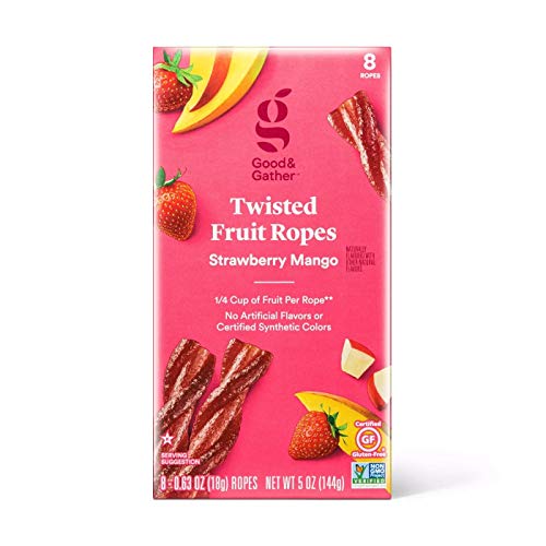 Good & Gather- Strawberry Mango Fruit Twists - 5oz/8ct - 5 OZ