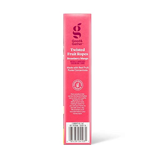 Good & Gather- Strawberry Mango Fruit Twists - 5oz/8ct - 5 OZ