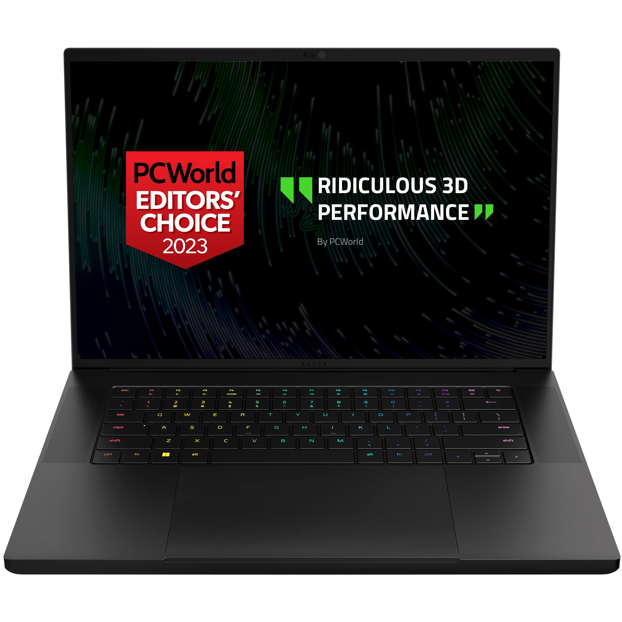 Razer Blade 16 Gaming Laptop: NVIDIA GeForce RTX 4080-13th Gen Intel 24-Core i9 HX CPU - 16" QHD+ 240Hz - 32GB RAM - 1TB SSD - CNC Aluminum - Compact GaN Charger - Windows 11 - Chroma RGB