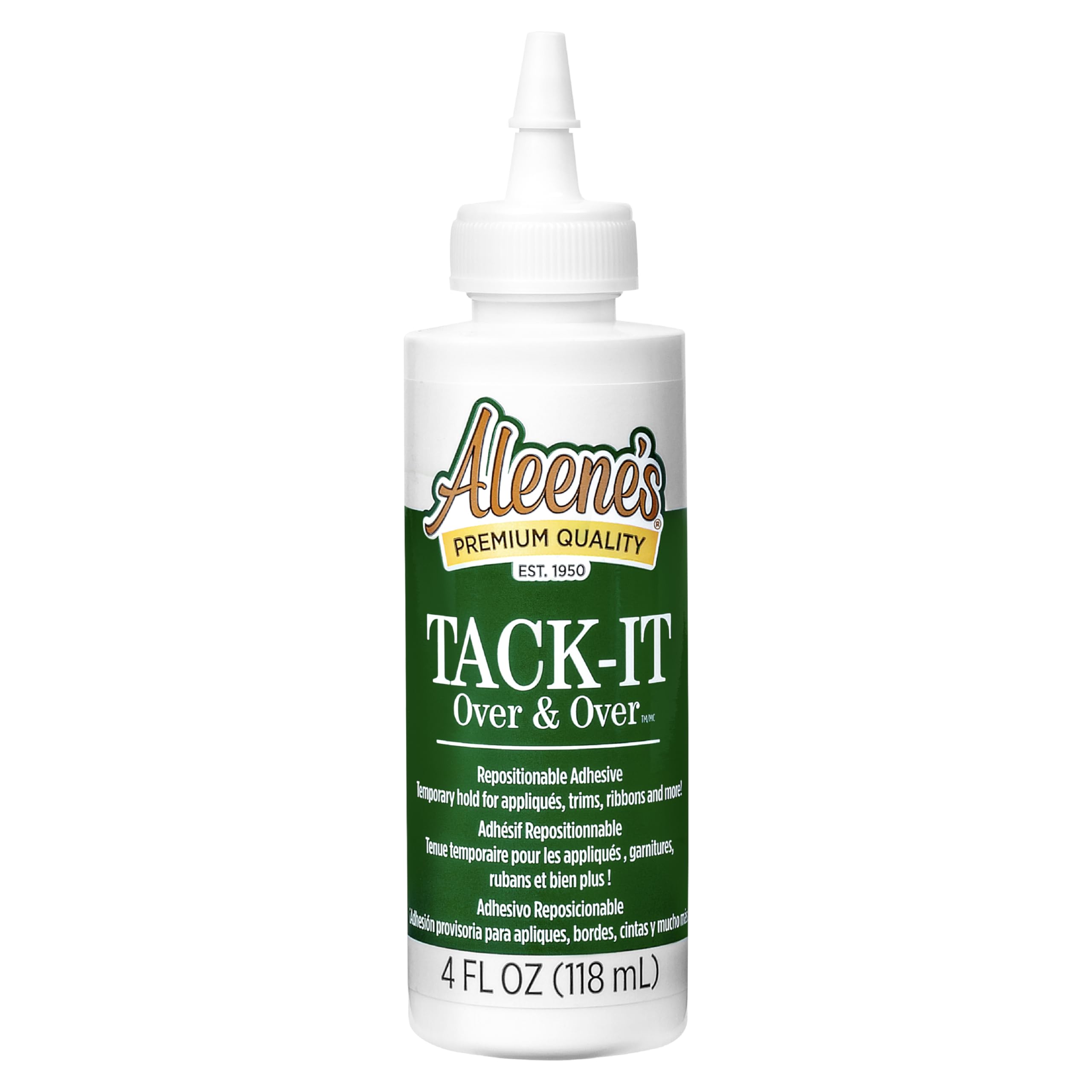 Aleene's 29-2 Tack-It Over & Over Liquid Glue 4oz