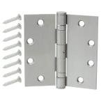 Everbilt 162275-4-1/2 in. Satin Chrome Ball Bearing Hinge