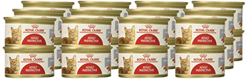 Royal Canin Feline Health Nutrition Adult Instinctive Loaf in Sauce Canned Cat Food, 3 Ounce (Pack of 24)