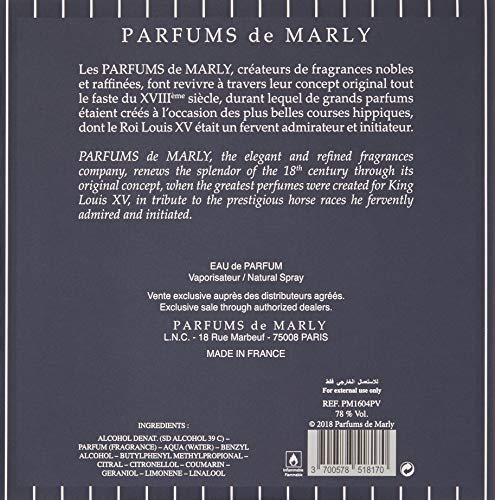PARFUMS de MARLY - Layton - Travel Set - 3 x 0.35 Fl Oz - Eau De Parfum for Men - Top Notes Apple, Bergamot, Lavender - Heart Notes Jasmine, Violet, Geranium - Base Notes Vanilla, Pepper - 3 x 10ml