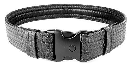RYNO GEAR 2.25" Synthetic Leather Duty Belt with Plastic Buckle (Large)
