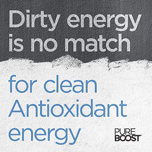 Pureboost Clean Energy Drink Mix + Immune System Support. Sugar-Free Energy with B12, Multivitamins, Antioxidants, Electrolytes (Combo Pack, 30 Stick Packs)