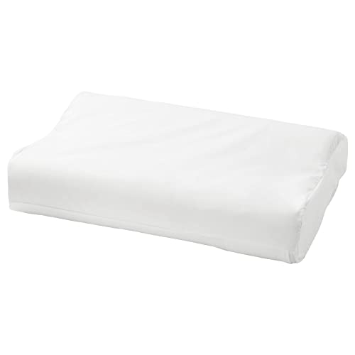 Ikea Rosenskarm Pillowcase for Ergonomic Pillow White 13x20 504.493.42