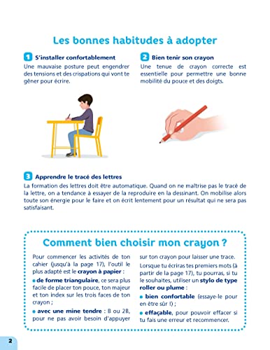 Les cahiers Bordas - Cahier pour bien écrire GS-CP