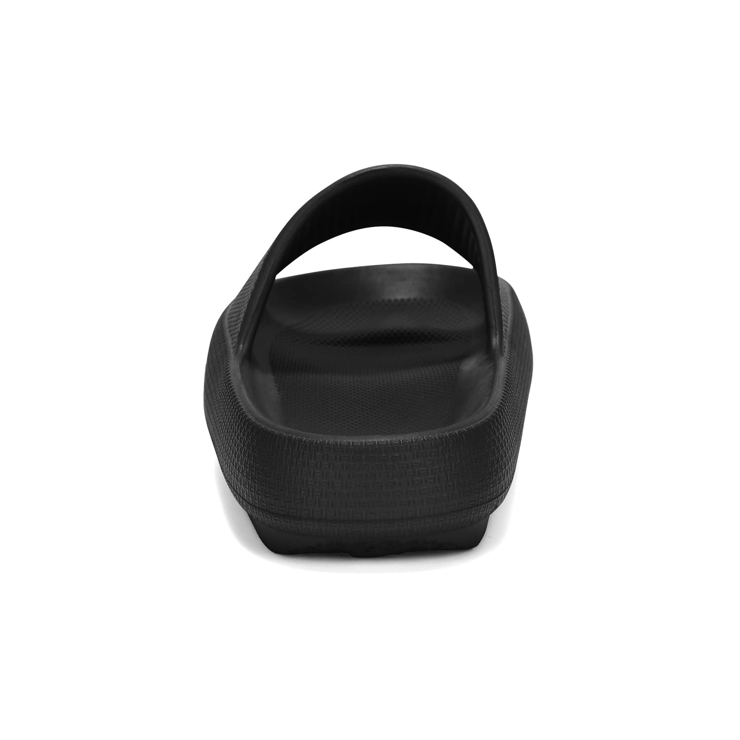 Dirk Slides for Women and Men Sandals Pillow Slippers Shower shoes Cushioned Cloud Slides,Black,9 Women/7 Men