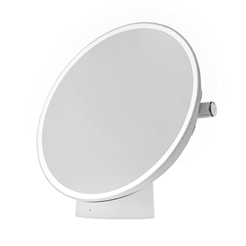 Sharper Image SPASTUDIO Waterproof Fogless Shower Mirror Bluetooth Speaker