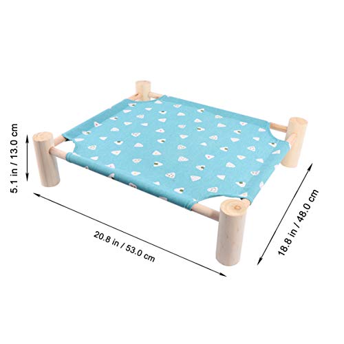 balacoo Elevated Dog Cat Bed Portable Raised Pet Cot for Dogs Puppy Cat Indoor Outdoor
