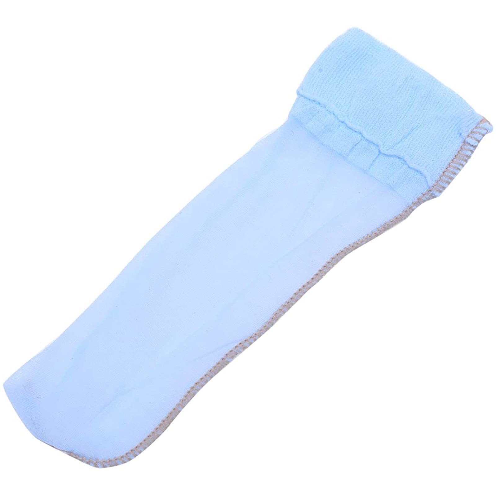 TAIKMD Men's Underwear Mesh Stretchy Sheath See Through Thong G String Jockstrap Briefs Bikini Thong (Blue)