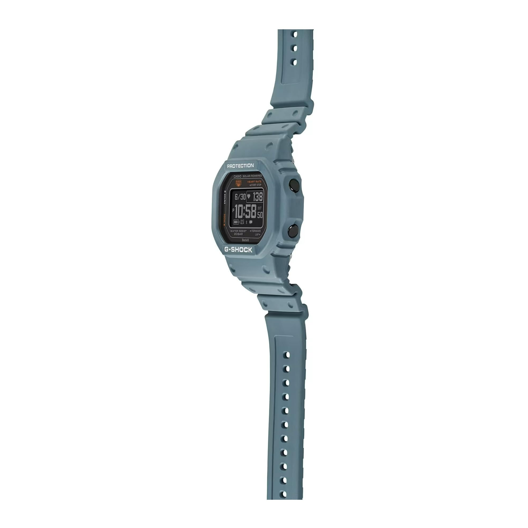 Casio Men's G-Shock Move DW-H5600 Series, Multisport (Run, Walking, Gym Workout), Heart Rate Watch, Solar Assisted Watch, Blue Tooth with Fitness and Sleep Tracking